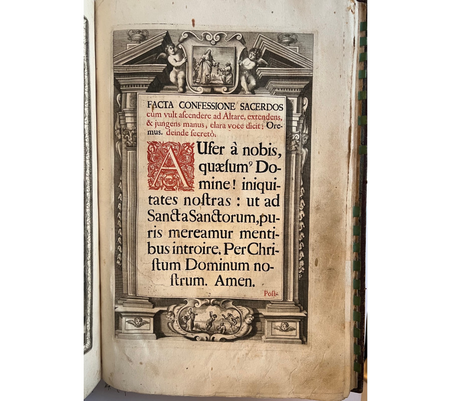 CANON MISSAE PONTIFICALIS 1728